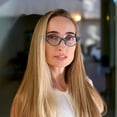 2SeeLife Small Cat Eye Reading Glasses for Women – Narrow-Medium Fit ...