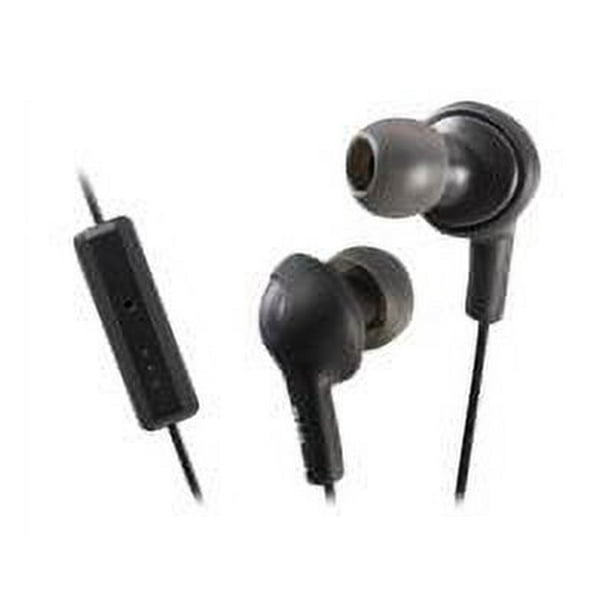 JVC HA-FR6 Gumy PLUS - Earphones with mic - in-ear - wired - noise ...