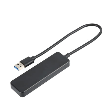 4 Port USB3.0 Hub, 5Gbps High Speed 4 Port USB Hub ABS For External ...
