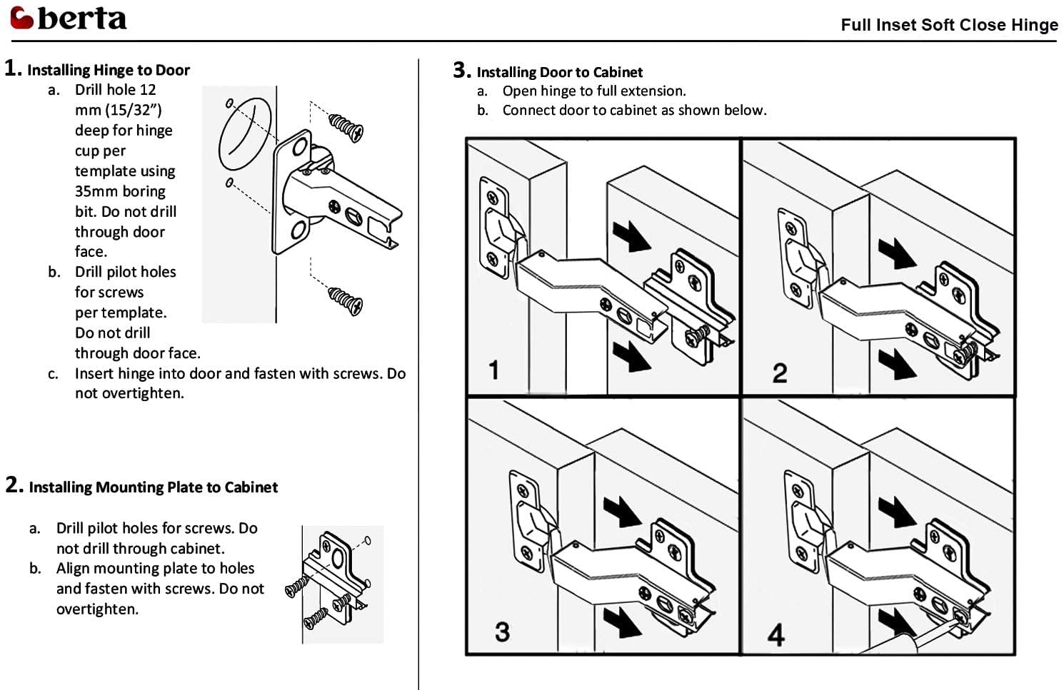 Installing Full Inset Cabinet Hinges | Cabinets Matttroy