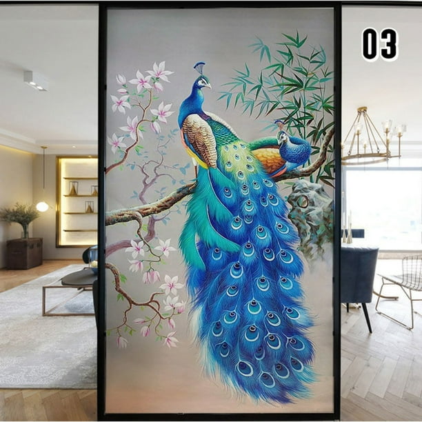 Stained Glass Peel Stick Window Film