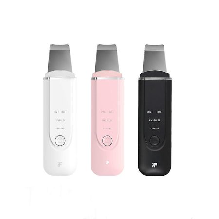 Ultrasonic Facial Skin Scrubber Rechargeable Skin Care Device Beauty ...