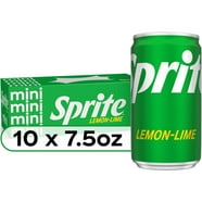 Sprite Mini Soda Cans, 7.5 Fluid Ounce, Pack of 30 - Walmart.com