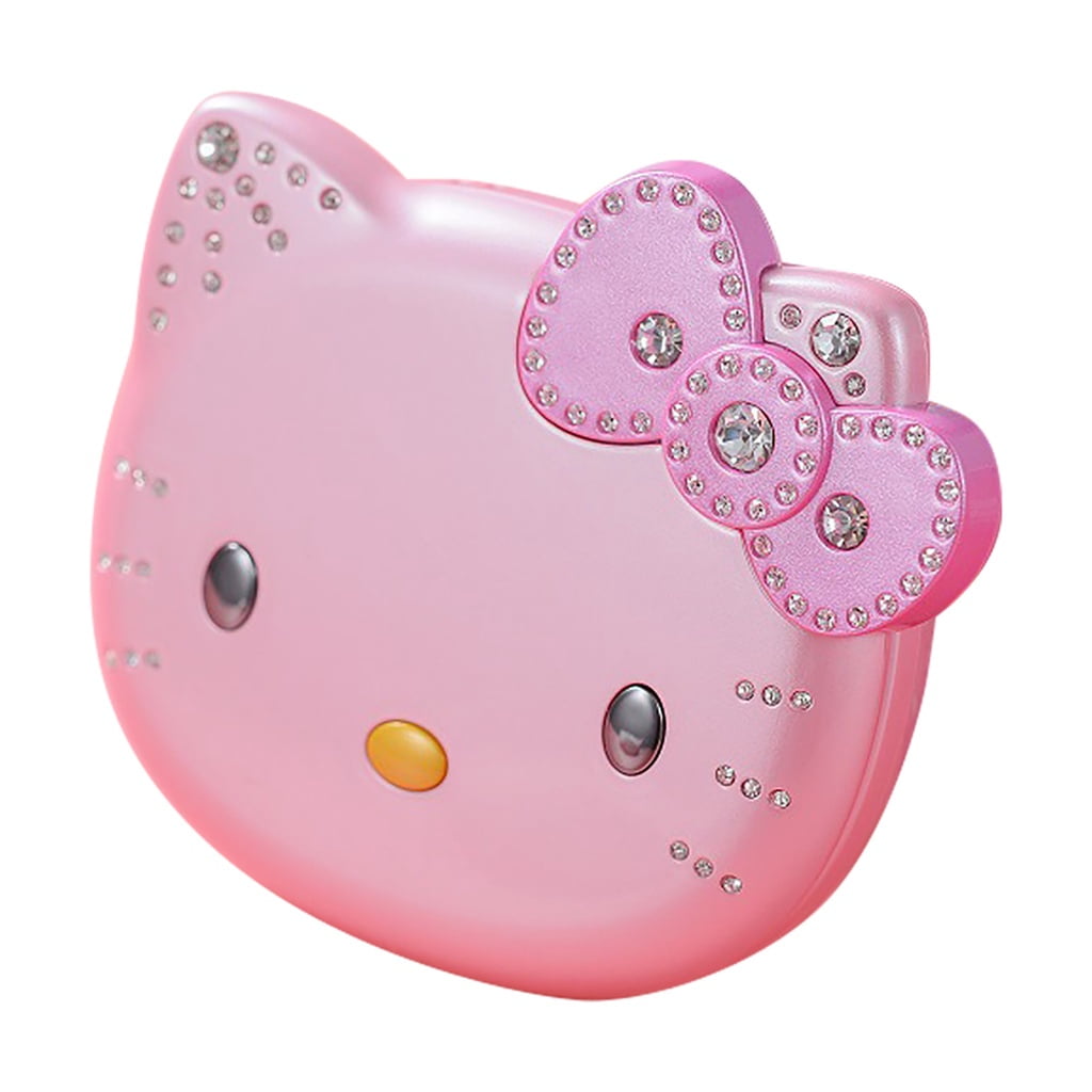 Mini Teléfono Lindo Hello-Kitty K688 Celular Para Niños flip smart chip ...
