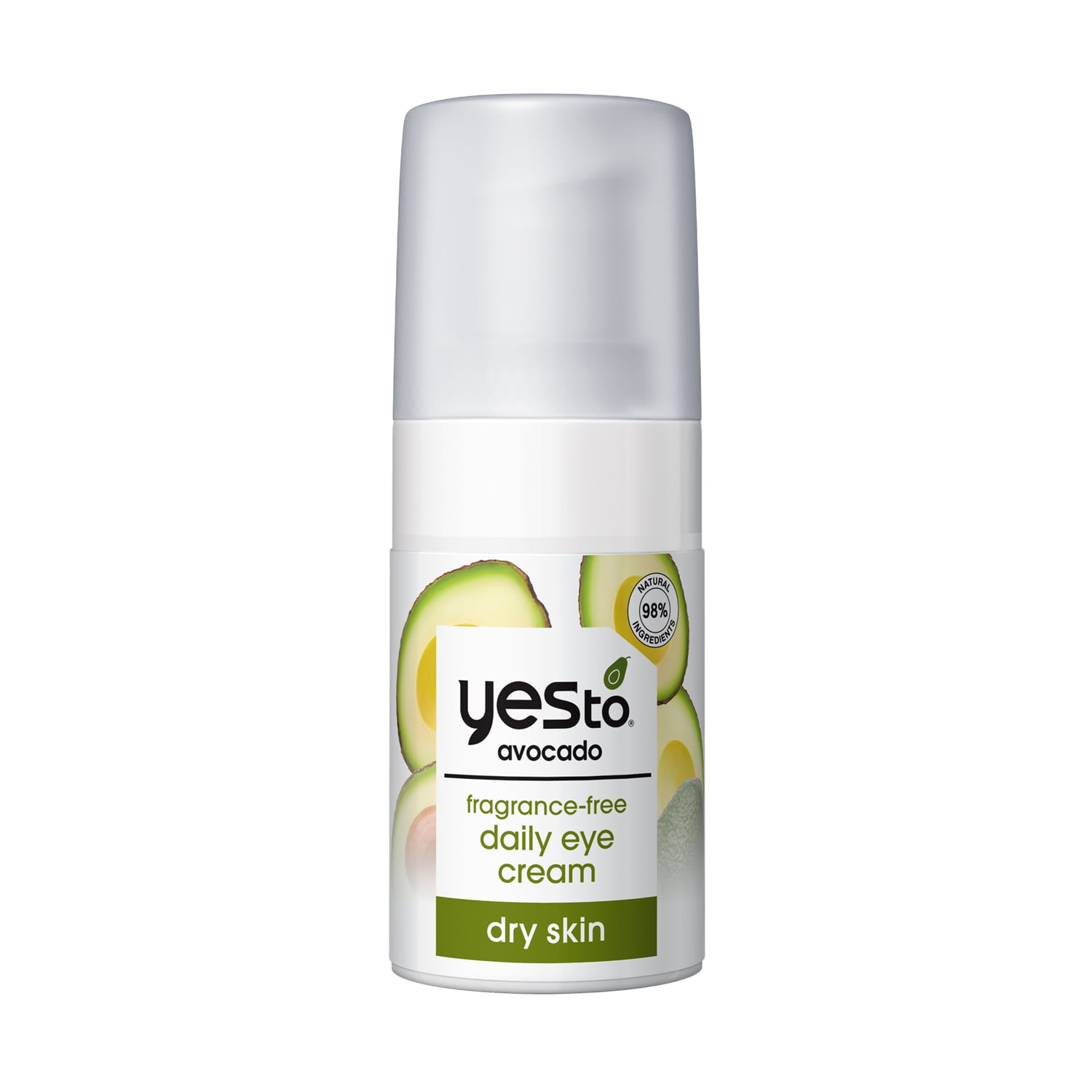 Yes To Avocado Daily Eye Cream, Fragrance Free, 0.5 Fl Oz - Walmart.com