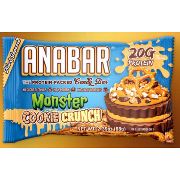 Anabar Protein Bar, Real Food, Honey Sweetened, Chocolate Coated, 20g ...