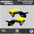 Kalair GFX Graphics Kit for Husqvarna TC50 (2024) Serenity Series ...