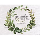 Beechdale Frames 171736 9 x 12 in. He Makes All Things New Rustic Pallet Art - Walmart.com