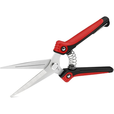 Garden Scissors, Carbon Steel Multi-Purpose Scissors Hand Pruner Pruner ...