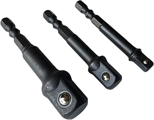 3-Piece Power Bit Extension Bars (1/4", 3/8" and 1/2") - Walmart.com