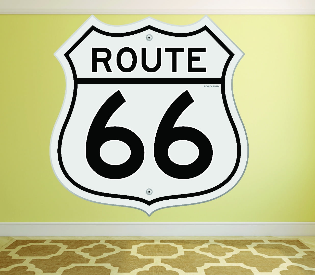 Wall Design Pieces Route Road Sign 20x30 Inches - Walmart.com
