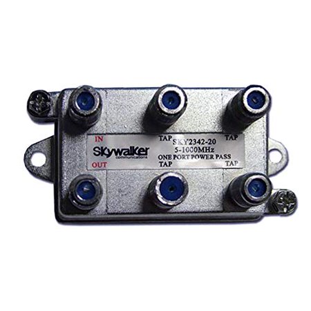 Quad 4-Way Tap, 20dB Tap Value, 1 Port Power Pass | Walmart Canada