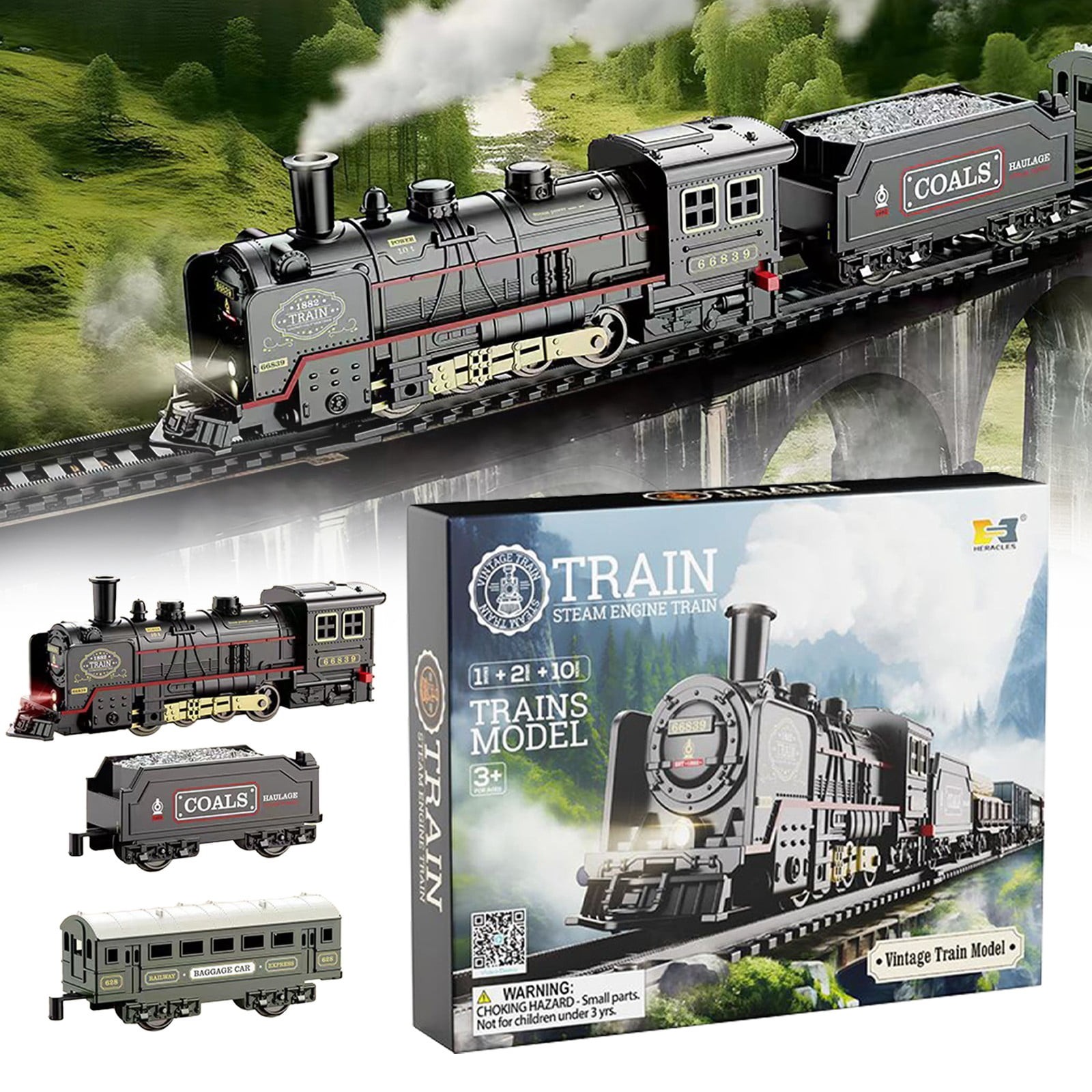 Best SellerChildren's electric train high-speed rail boy simulation ...