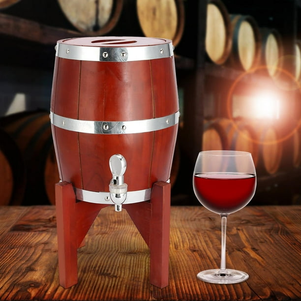 Wine Barrel, Durable Wine Container, Oak Wood Coffee Shop For Home ...
