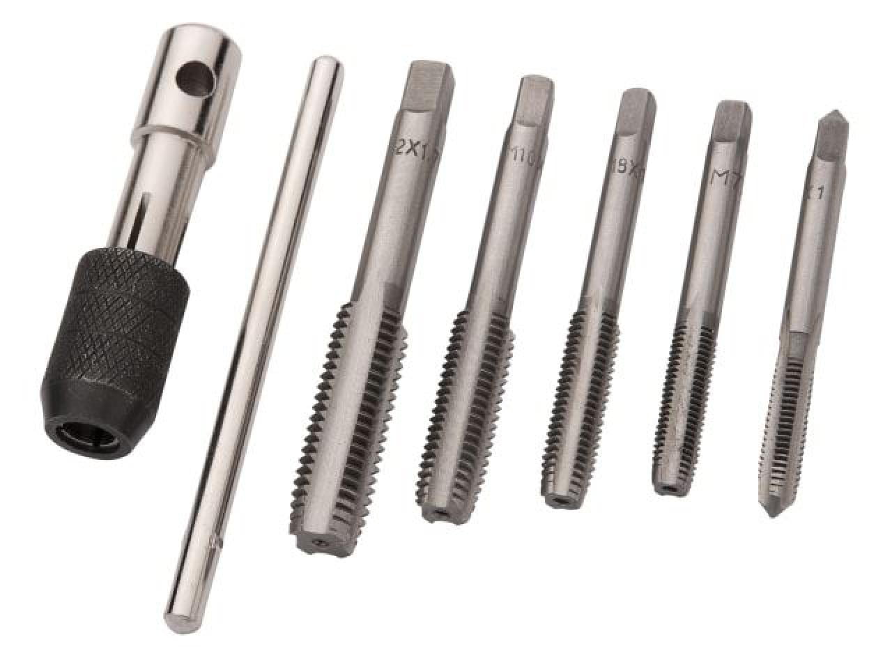 BlueSpot Tools - Tap Set (M6-M12), 6 Piece - Walmart.com