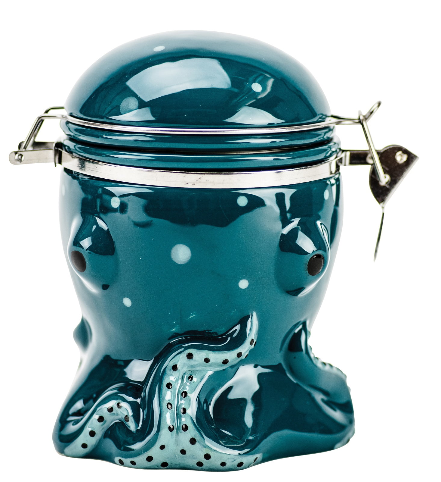 Boston Warehouse Blue Octopus Hinged 6 Inches Snack Or Treat Jar boston-warehouse-blue-octopus-hinged-6-inches-snack-or-treat-jar