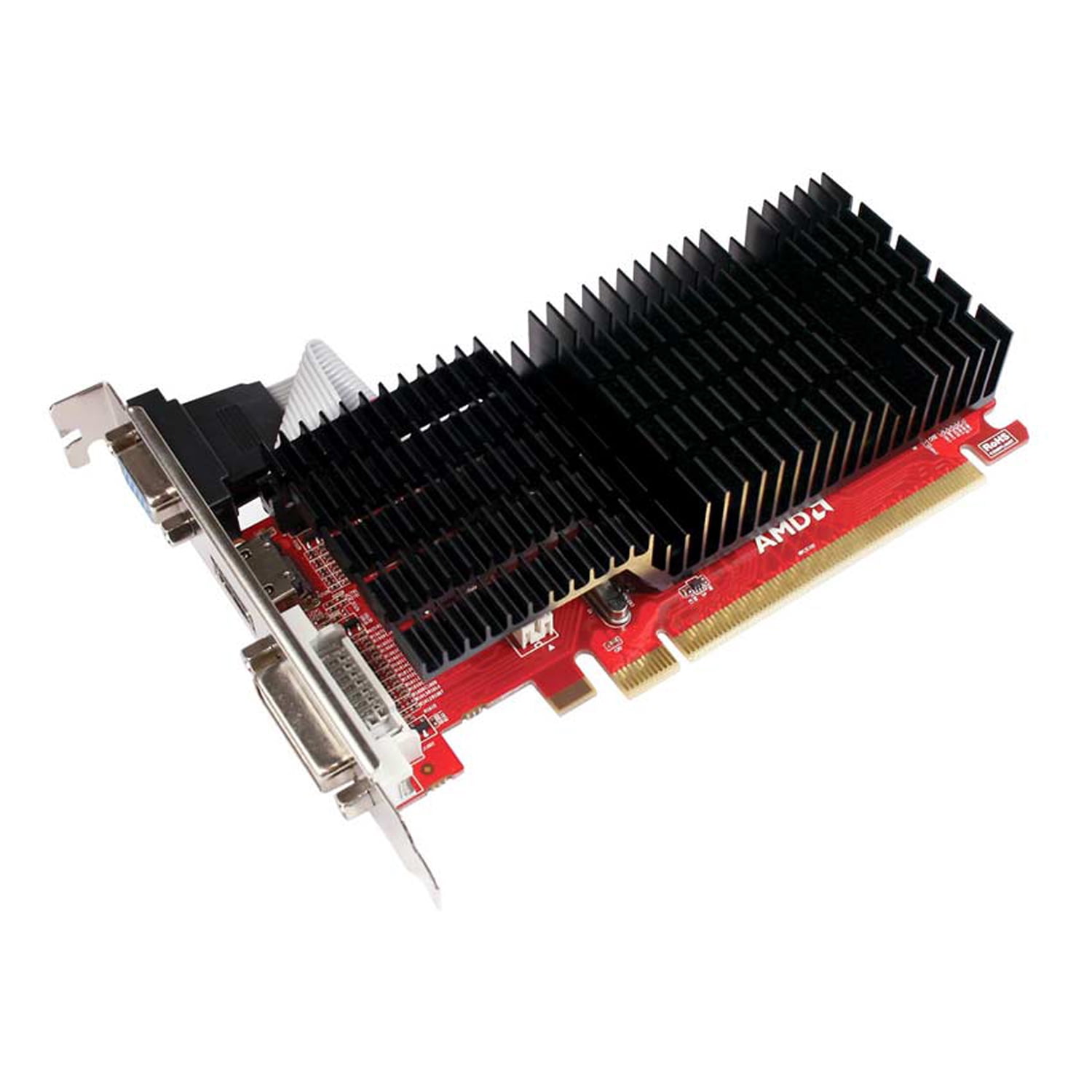 Diamond Multimedia AMD Radeon HD 6450 PCIE 1GB GDDR3 Video Graphics ...