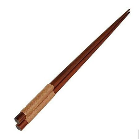 Natural Wooden Anti Skidding Chopsticks Brown String Twining Pack ...