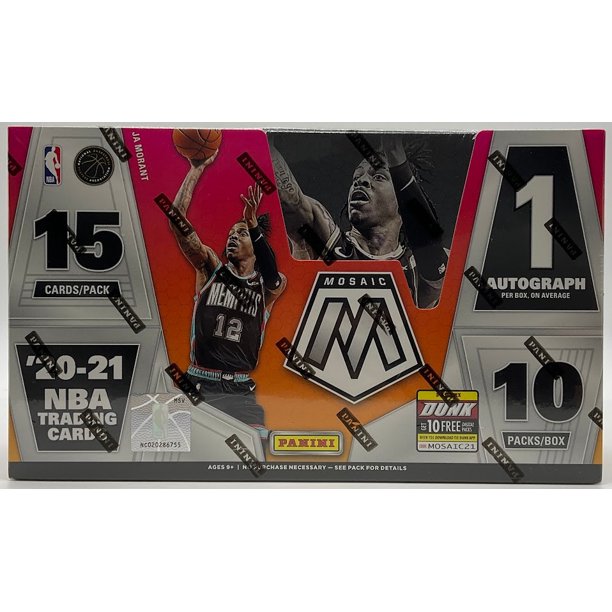 2020-21 Panini Mosaic Basketball Hobby Box - Walmart.com