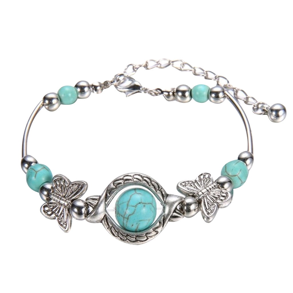 Click here for Topllc Bracelets Natural Turquoise Carved Pendant... prices