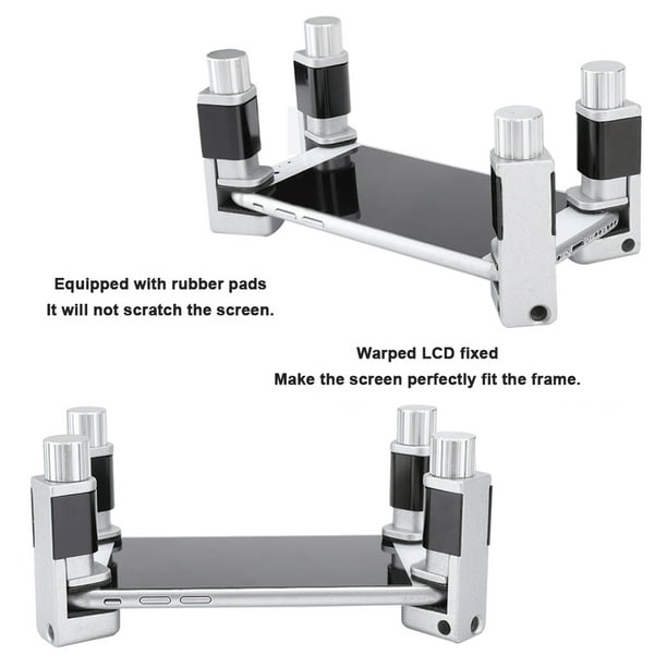 Aluminio Aluminio Warppped LCD Firedel Crepa de Pantalla del Teléfono ...