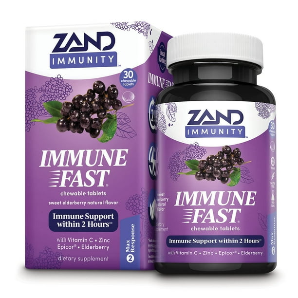 Mastica ZAND Immune Fast Saúco con EpiCor y vitamina C 30 g | Bodega ...