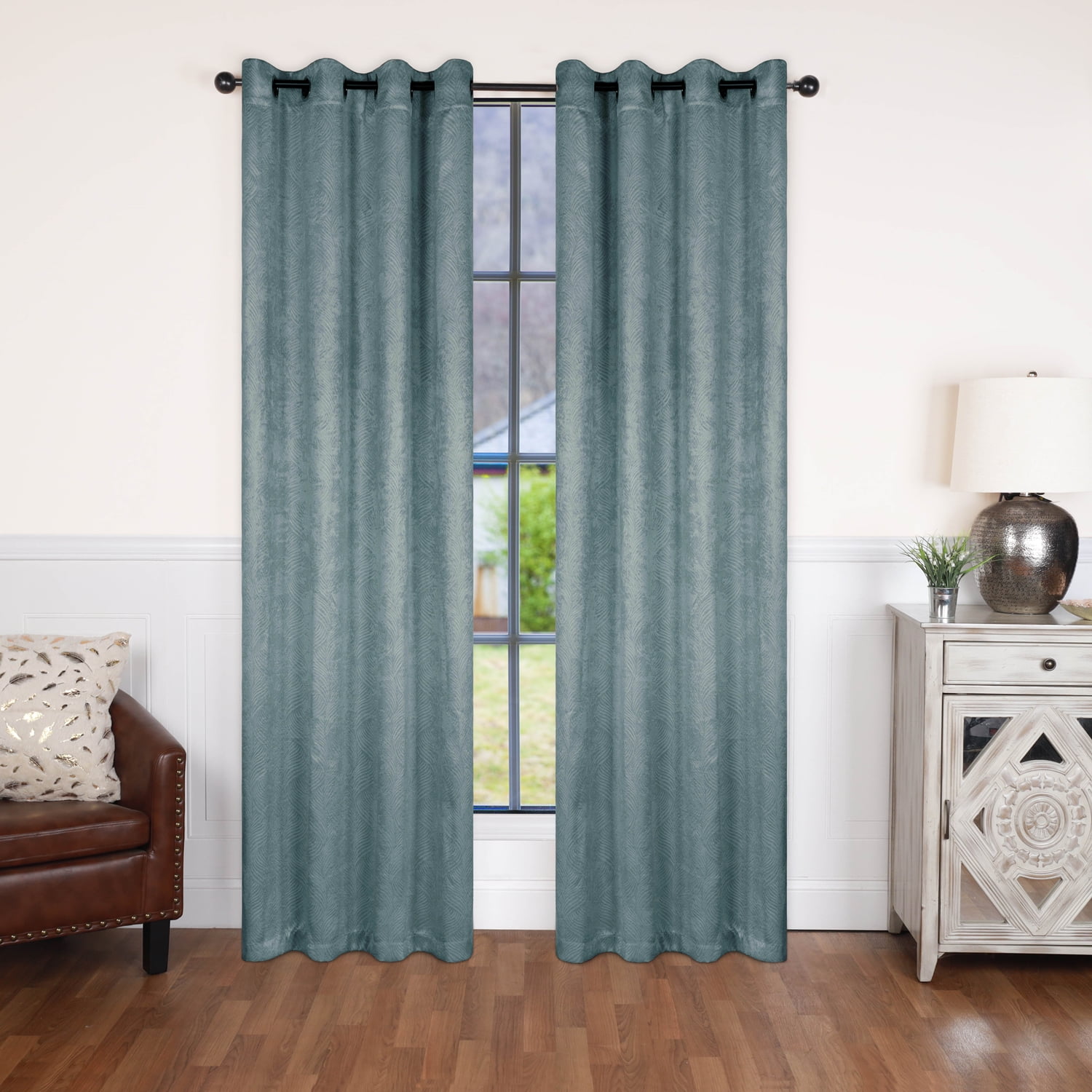 Waverly Blackout 2 Panel Curtains - Walmart.com