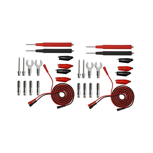 16-In-1 Multimeter Test Leads Kit Replaceable Test Probes+Alligator ...