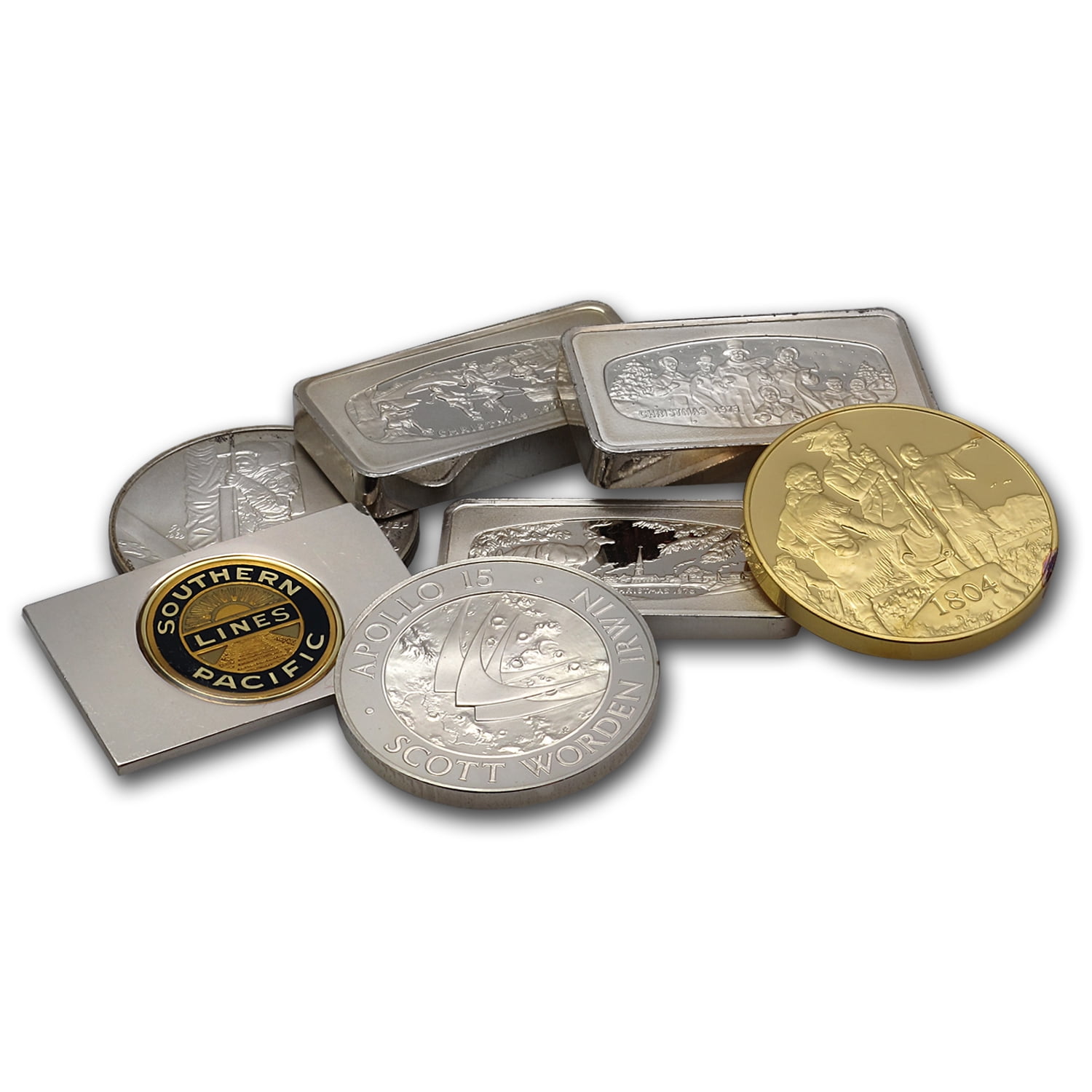 .925 Sterling Silver - Private Mints (Bars and/or Rounds) - Walmart.com