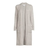 Time and Tru Women's Open Front Duster Cardigan - Walmart.com