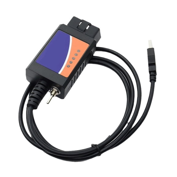 DABEN ELM327 Obd2 Cable,OBD to USB Adapter Scanner Reader,Code Reader ...