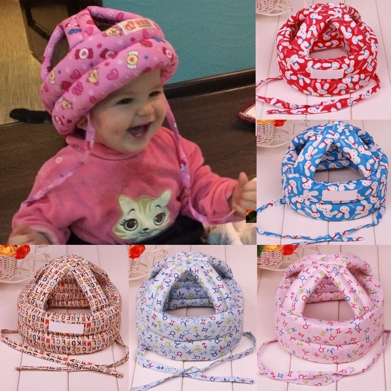 Baby Infant Toddler Walk Play Head Protect No Bumps Hat Helmet ...