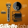 Gillette Labs Men's Heated Razor Starter Kit, 1 Handle, 2 Blade Refills ...