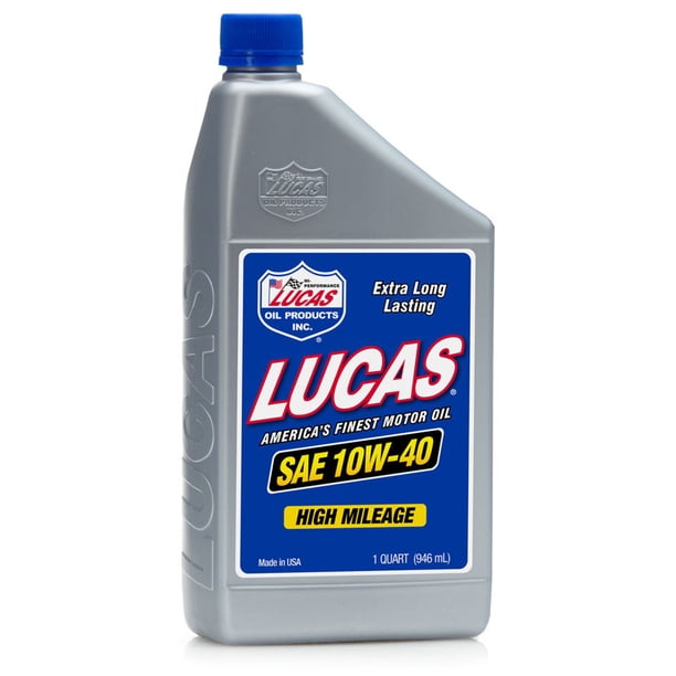 Lucas Oil 10275 Sae 10W-40 Motor Oil/6X1/ - Walmart.com