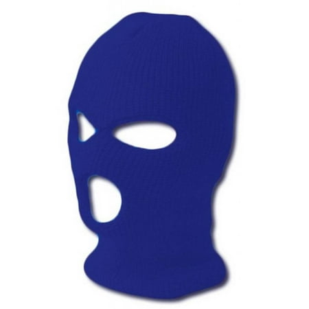 TopHeadwear GI Waffle Ribbed Ski Mask - Royal Blue (2 Different Styles ...