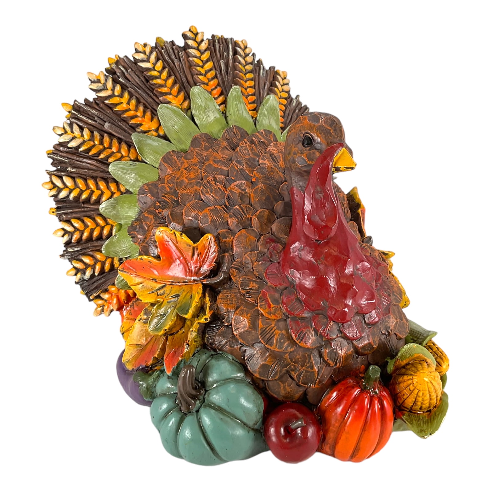 Gerson 2589050 Resin Turkey Figurine, 8.6-inch Length - Walmart.com