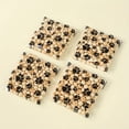 50pcs Dog Paw Print Self-Adhesive Treat Bags - Transparent Square OPP ...
