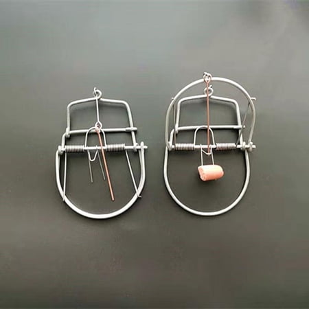 Rat Trap Round Mouse Trap Rapid Metal Iron Spring Trap Response Metal ...