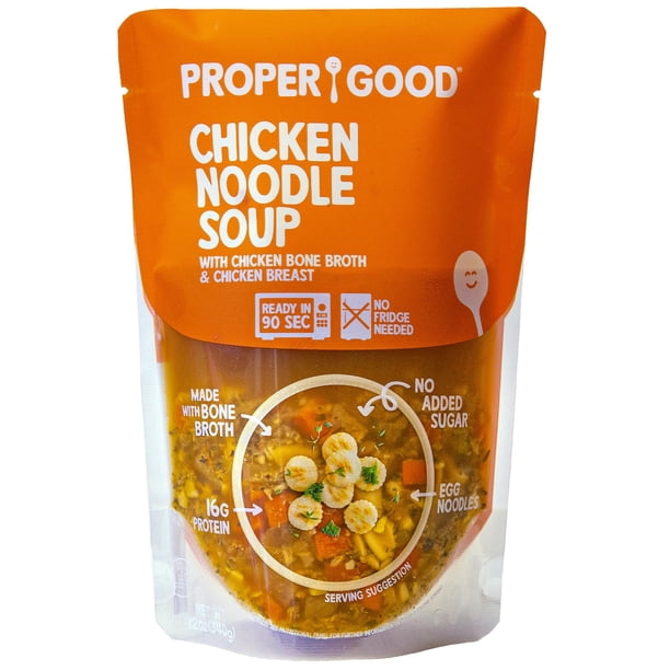 Proper Good Ready to Serve Chicken Noodle Soup, 12 oz - Walmart.com