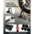 Motorcycle Stand Lift, 1100 lbs. Capacity Front Rear Combo Stand Lift ...