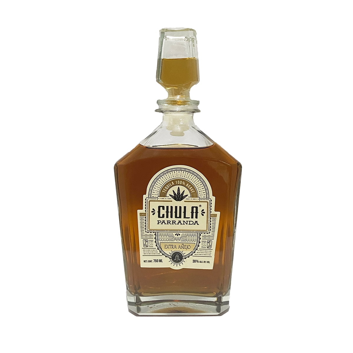 Tequila Artesanal Chula Parranda Extra Añejo 750 ml Chula Parranda ...