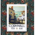 Storstar Vintage Cornwall Fishing Wall Art Travel Railway Poster, GWR ...