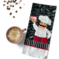 Kitchen Towels Chef Theme - Dish Towels Chef Classic Theme - Tea Towels ...