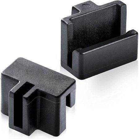 20 Pieces Hanging File Rail Clips Specialty Storage Black File Folder ...