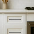 khtumeware 10 Pack 3 inch Center to Solid Black Cabinet Pulls Square ...