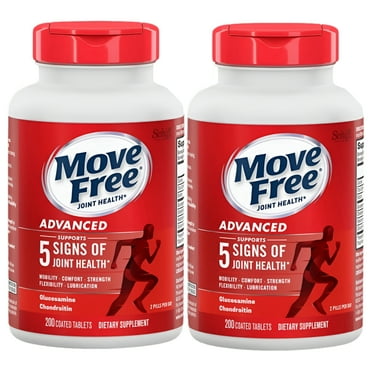 Move Free Advanced Joint Health Supplement - Glucosamine & Chondroitin ...