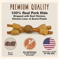 Cadet Gourmet Pork Hide Shish Kabob Dog Treats 5" (36 Count) 1 Count ...