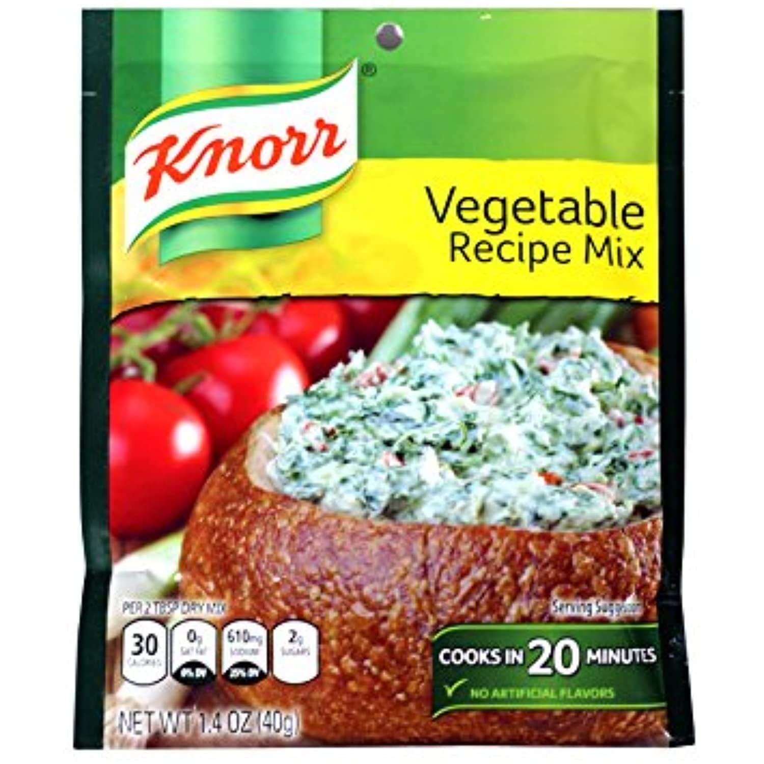 Knorr Vegetable Recipe Mix 1.4 Ounce Packet (Pack Of 3) - Walmart.com