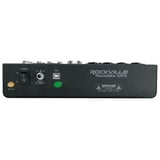 Rockville ROCKMIX 10FX Audio Stereo Sound Mixer with USB, Bluetooth ...