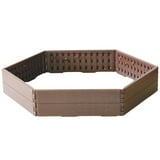 Modern Home Raised Garden Bed Kit - Stackable Hexagon Modular Flower ...
